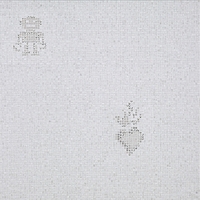 Mosaic tile, white 97x97 (Italy). Reviews. Samples to the USA in 48h