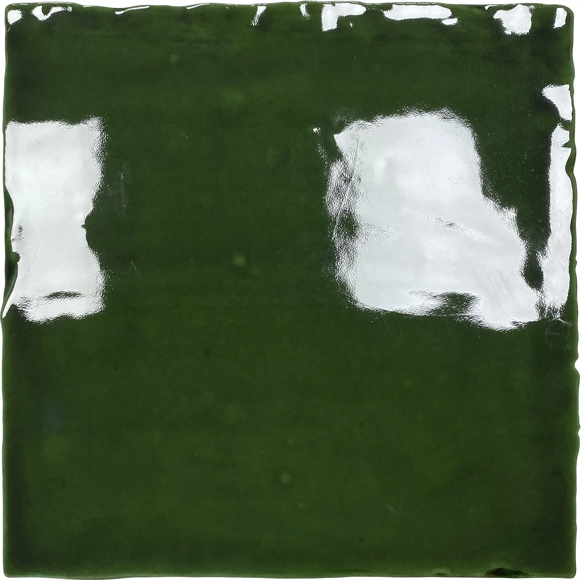 Green tiles, zellige, unicolor effect 13x13 (Spain). Reviews. Samples ...