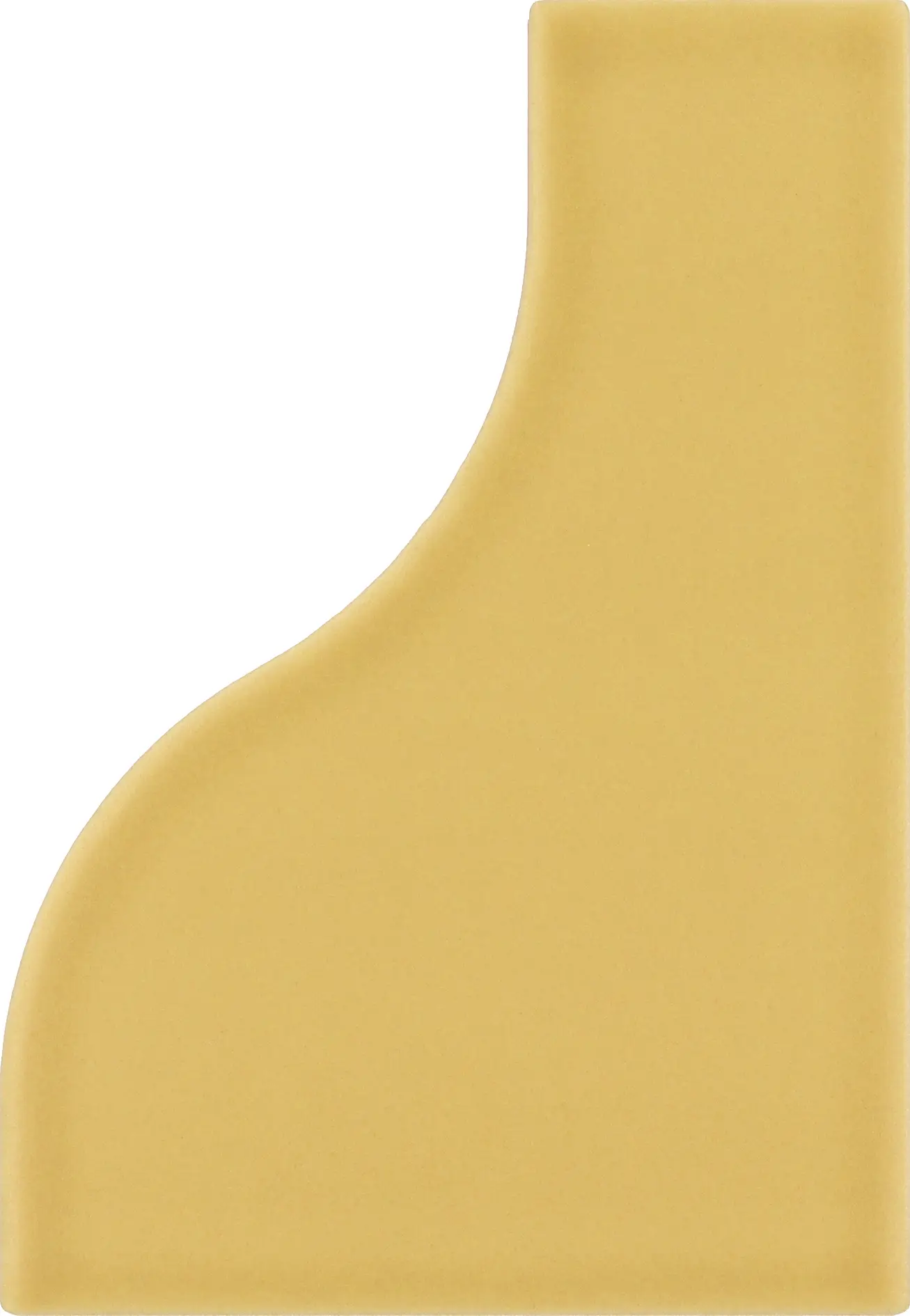 Yellow tiles, unicolor effect 8x12 (Spain)