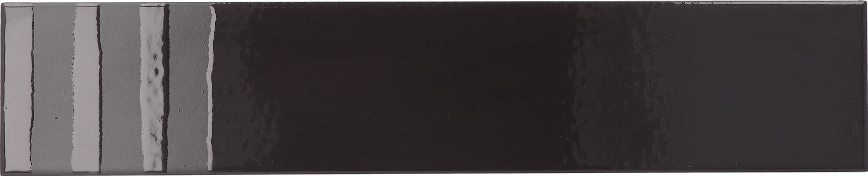 Black tiles, patchwork 6x30 (Spain). Reviews. Samples to the USA in 48h