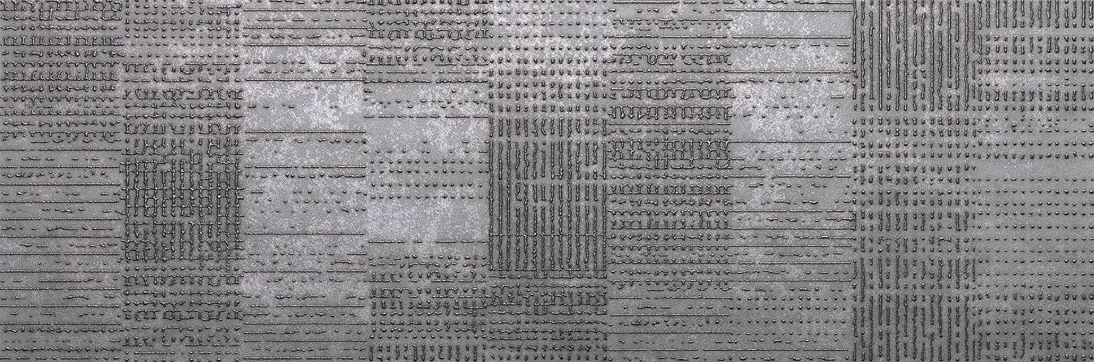 Décor, patchwork, effet métal, grise 25x75 (Italie). Avis. Échantillons ...