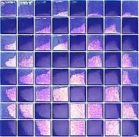 Mosaïque, effet nacre, bleue 32x32 (Espagne). Avis. Échantillons en ...