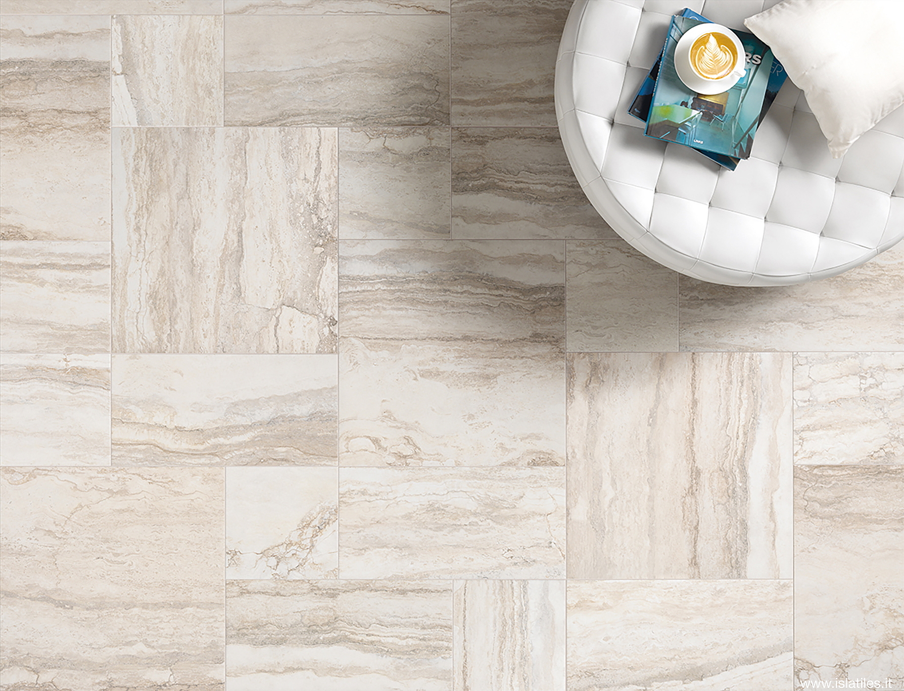 Pietra Tiburtina by Isla Tiles. PHOTO 1. From £13 in Italy +delivery
