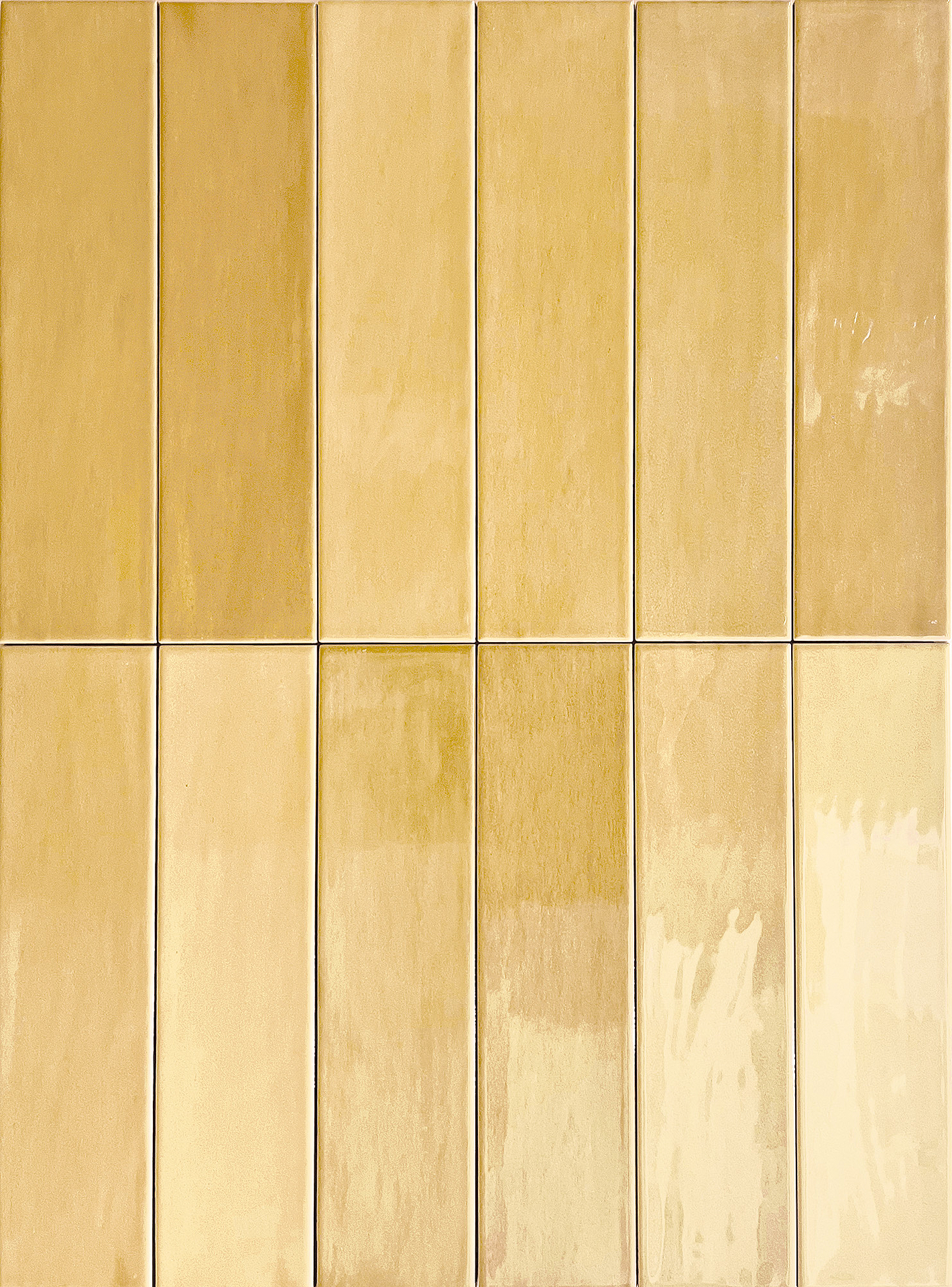 Yellow tiles, zellige 7x28 (Spain). Reviews. Samples to the USA in 48h
