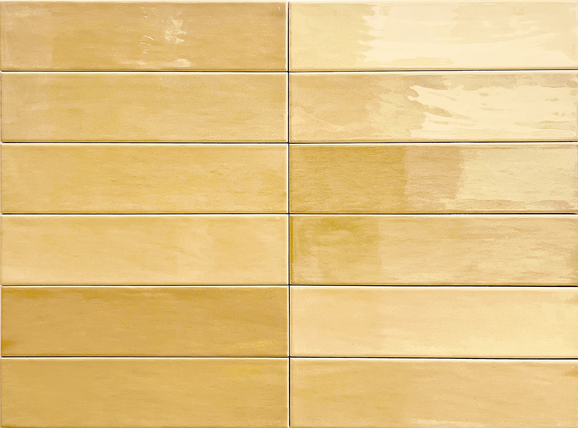 Yellow tiles, zellige 7x28 (Spain). Reviews. Samples to the USA in 48h