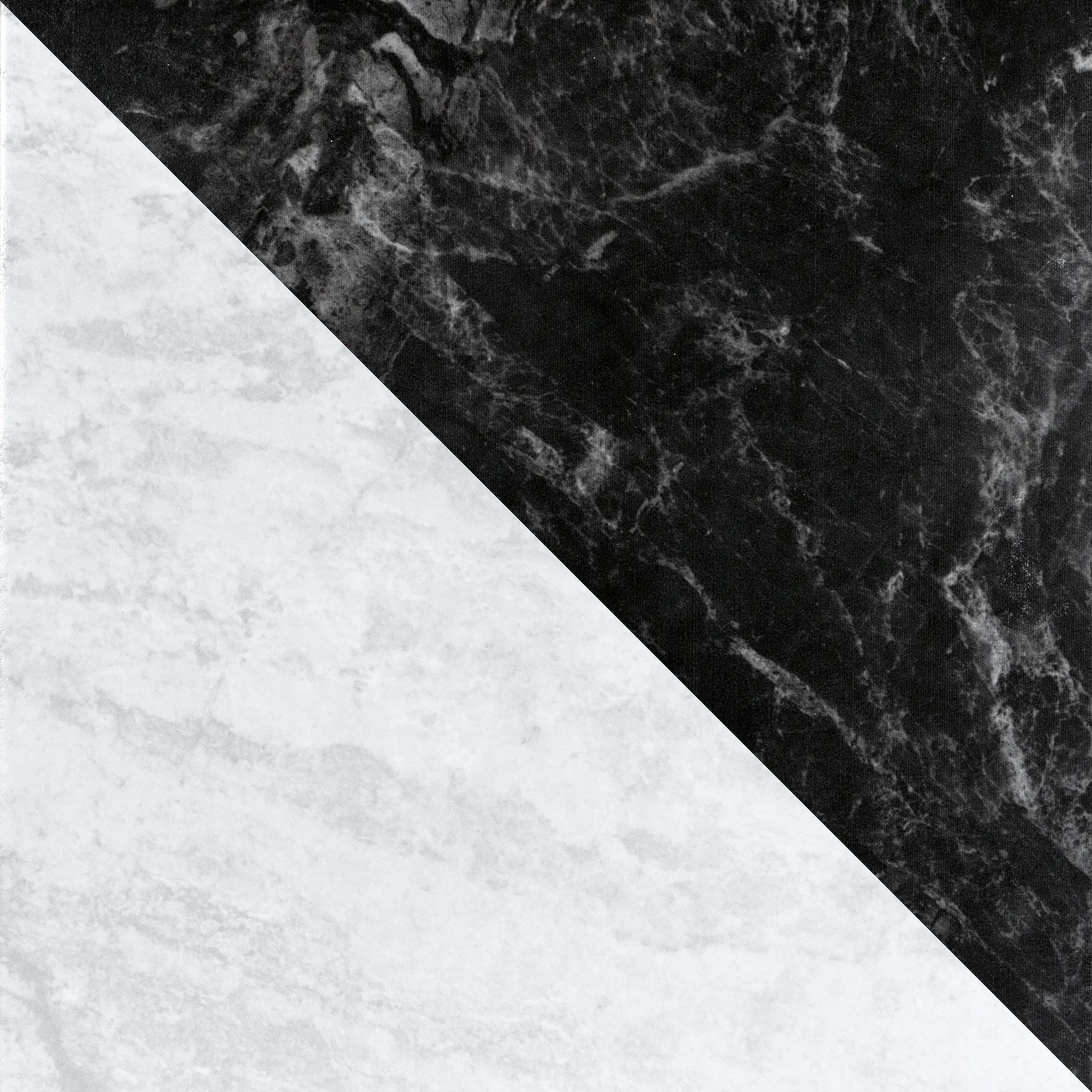Black & white tiles, other marbles effect 22x22 (Spain). Reviews ...