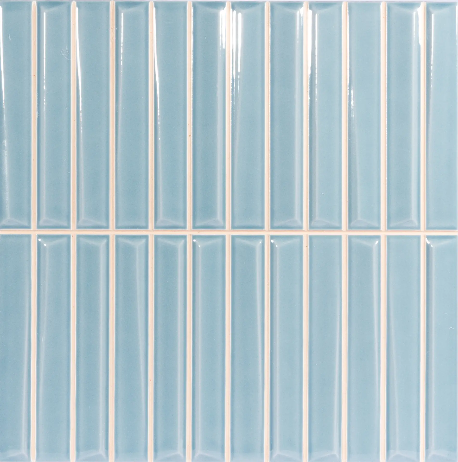 Mosaic effect tiles, sky blue 20x20 (Spain)