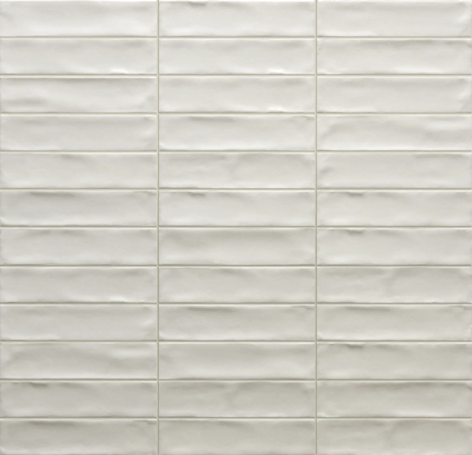 White tiles, zellige, unicolor effect 5x20 (Italy)