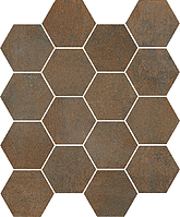 Mosaic tile, metal effect, brown 26x30 (Italy). Reviews. Samples to the ...