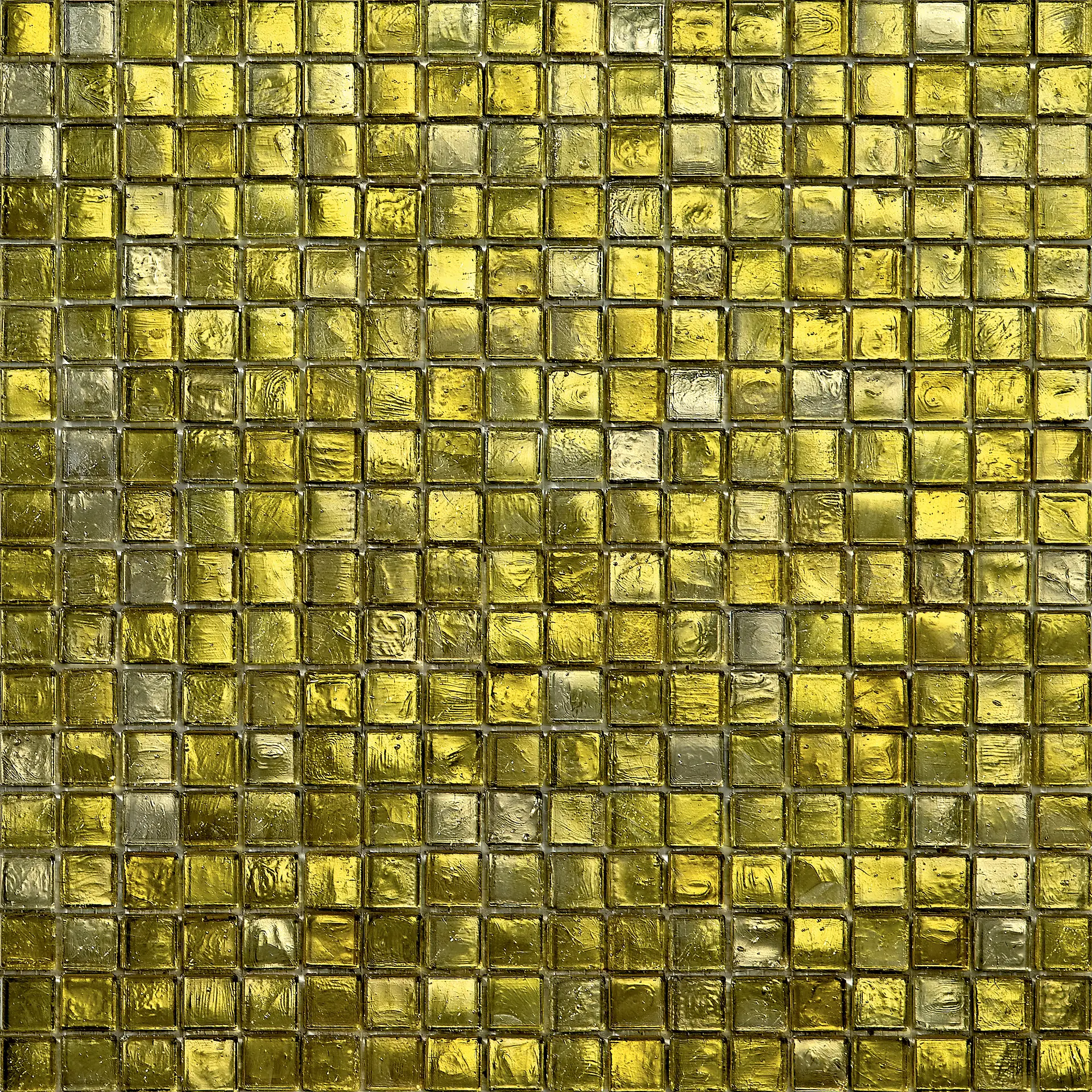 Mosaic tile, yellow 30x30 (Italy). Reviews. Samples to the USA in 48h