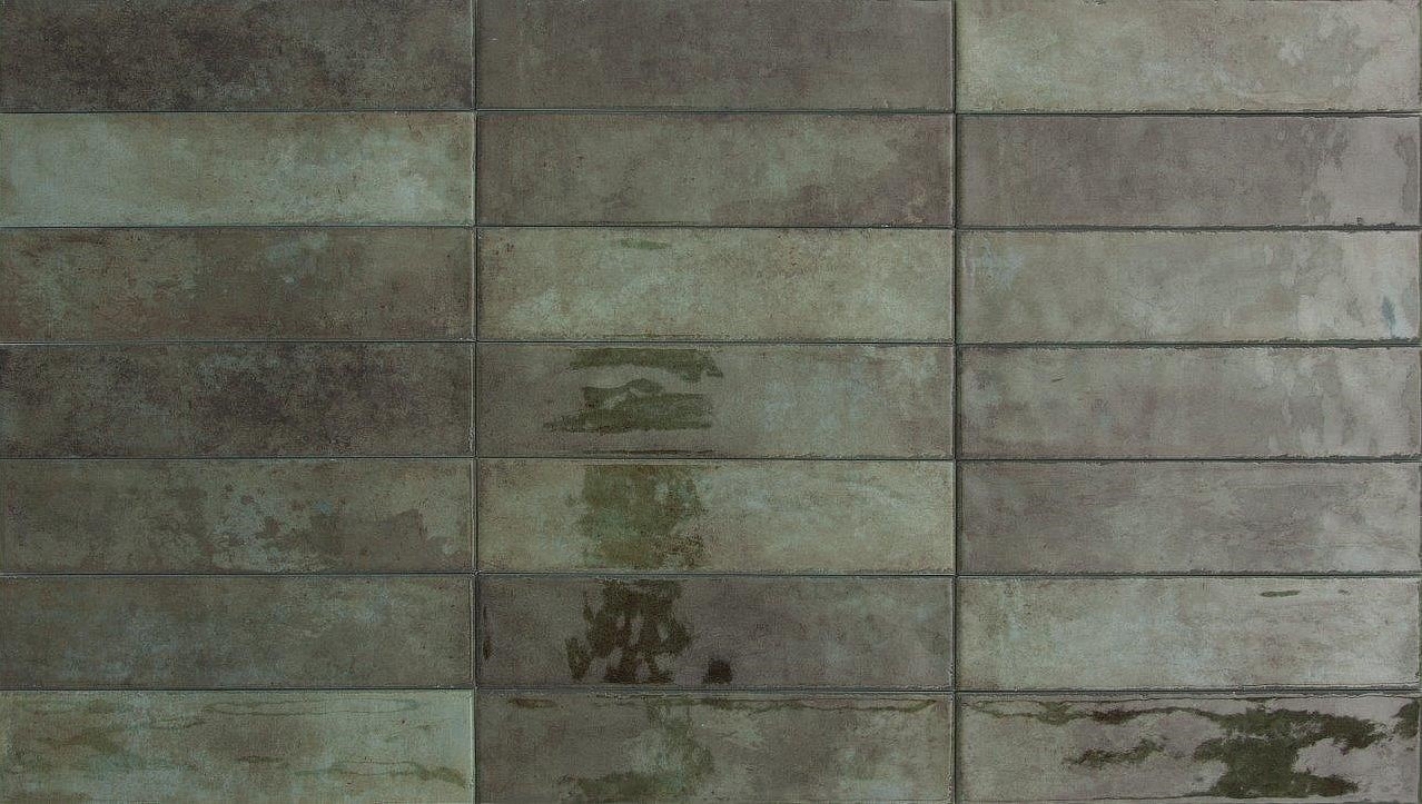 Green tiles 6x25 (Italy)