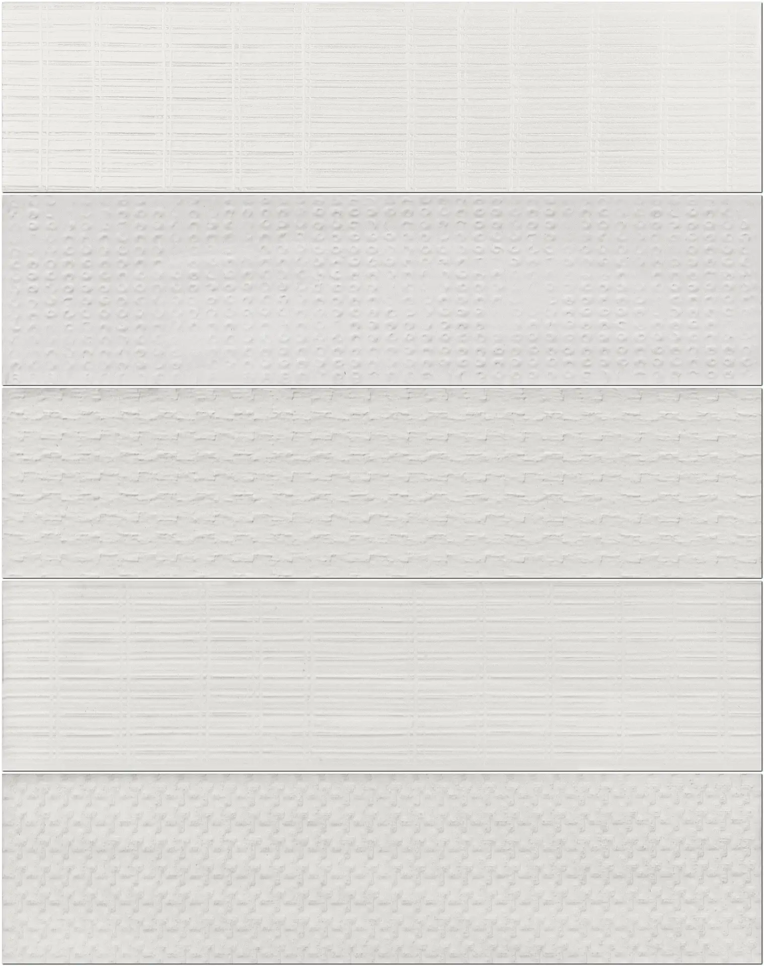 White tiles, patchwork, fabric effect 8x30 (Italy). Reviews. Samples to ...